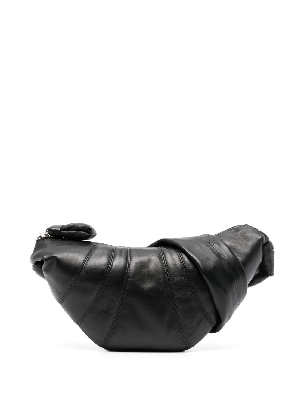 Lemaire Small Croissant Bag Soft Nappa Leather in Black | Lyst UK