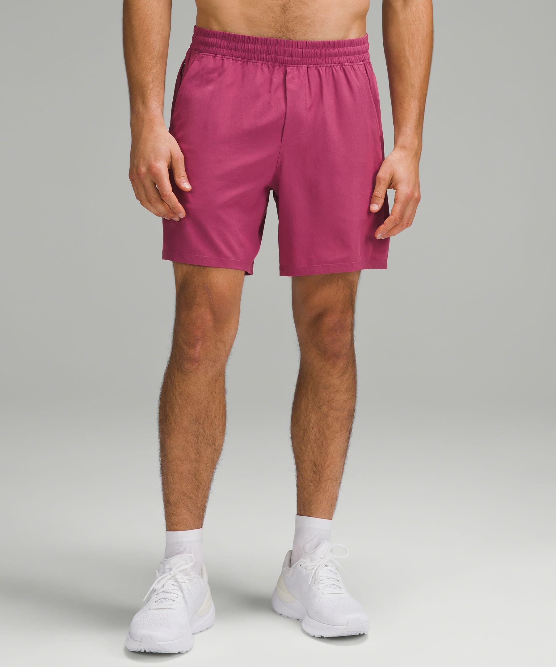 lululemon Pace Breaker Linerless Shorts 7" in Pink for Men | Lyst