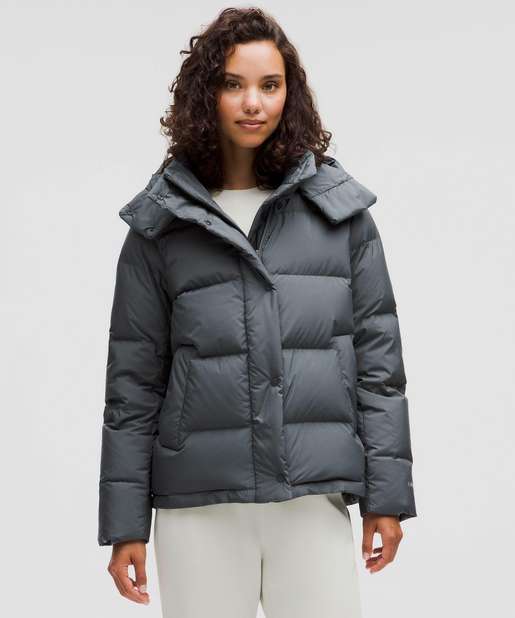 lululemon Wunder Puff 600-Down-Fill Jacket in Gray | Lyst