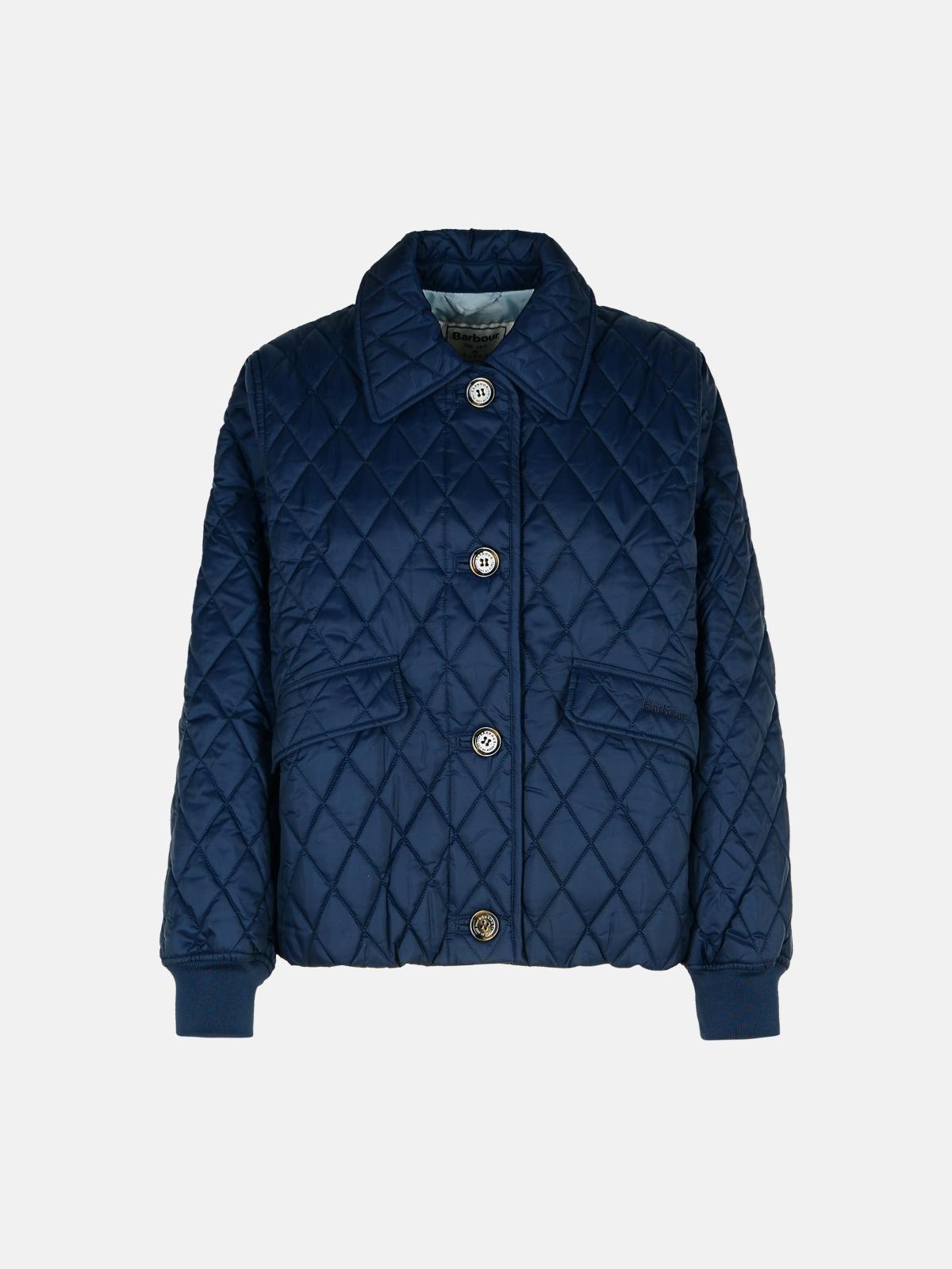 Barbour 'Alexa' Polyamide Jacket in Blue | Lyst