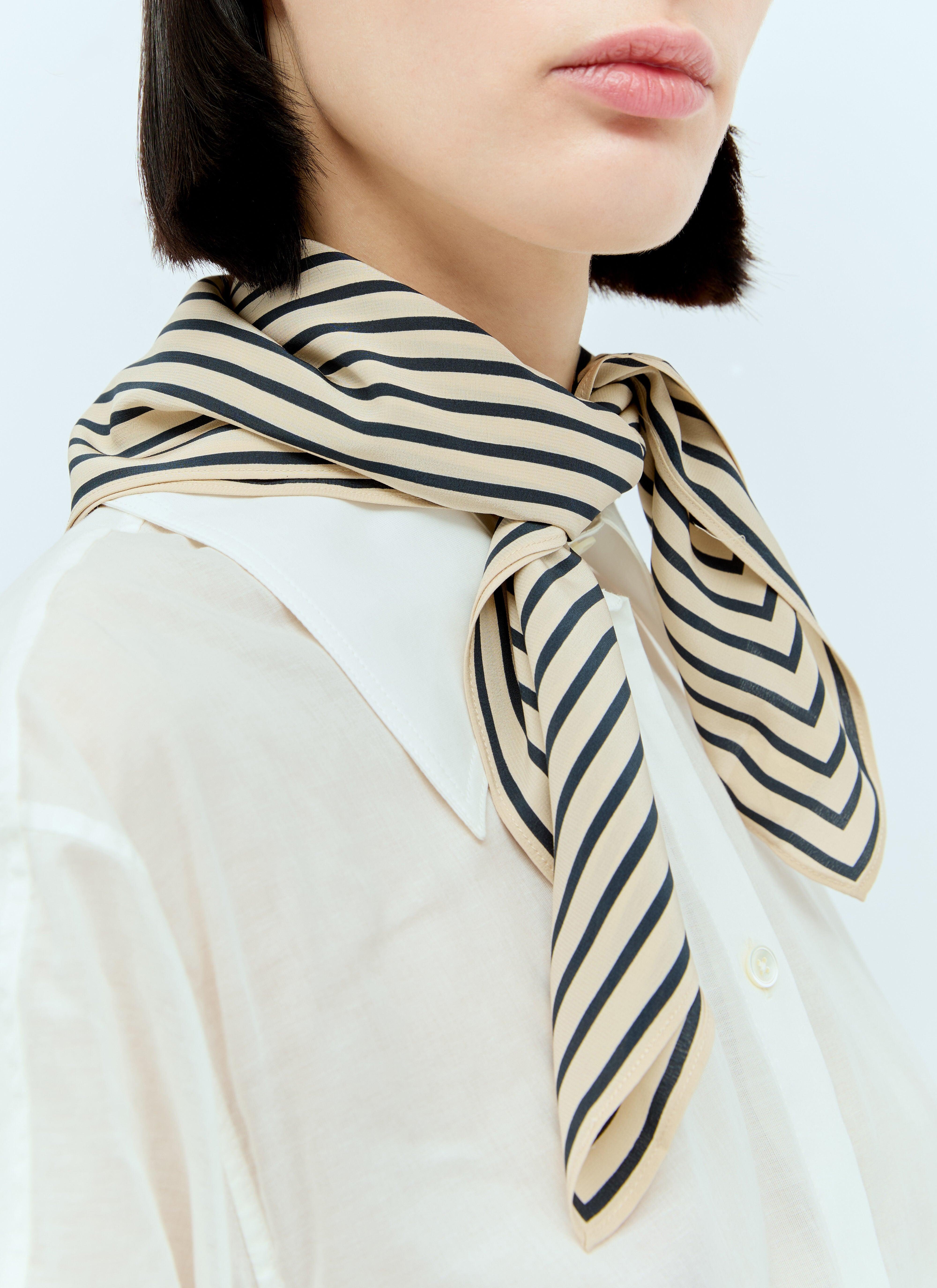 TOTEME Signature Monogram Silk Scarf | Lyst