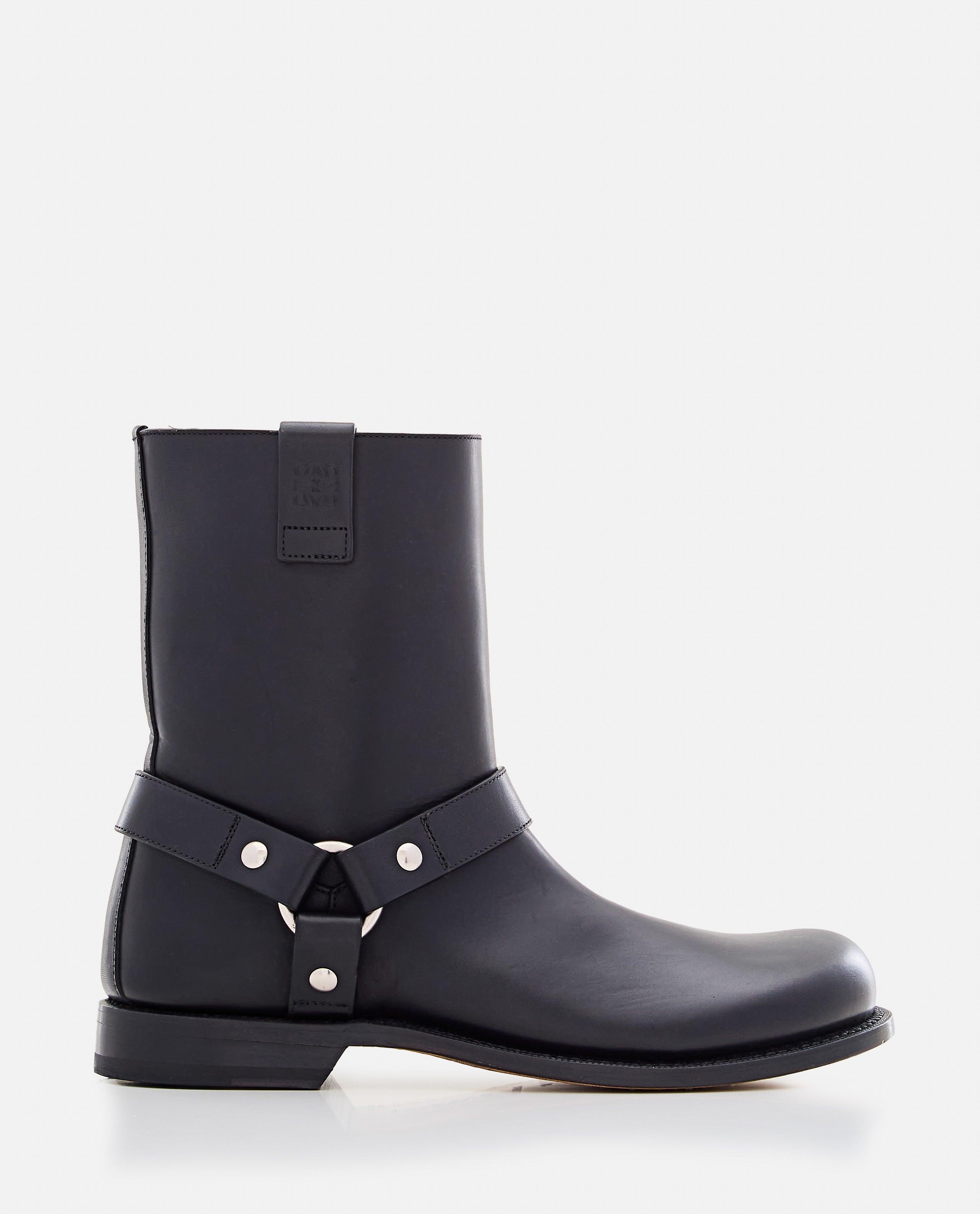 Loewe Biker Boots Field in Blue | Lyst