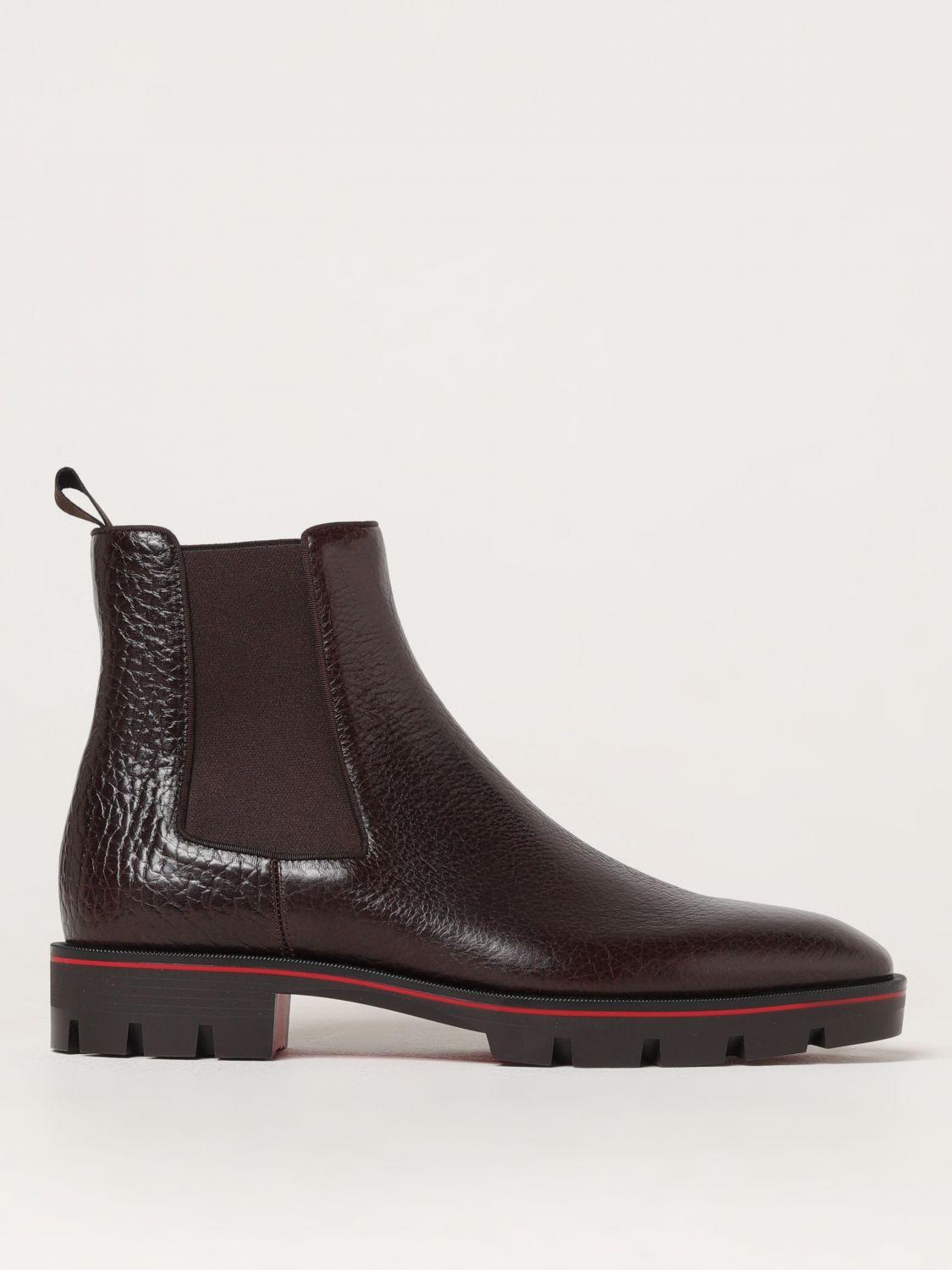 Christian Louboutin Boots Dark in Brown for Men | Lyst