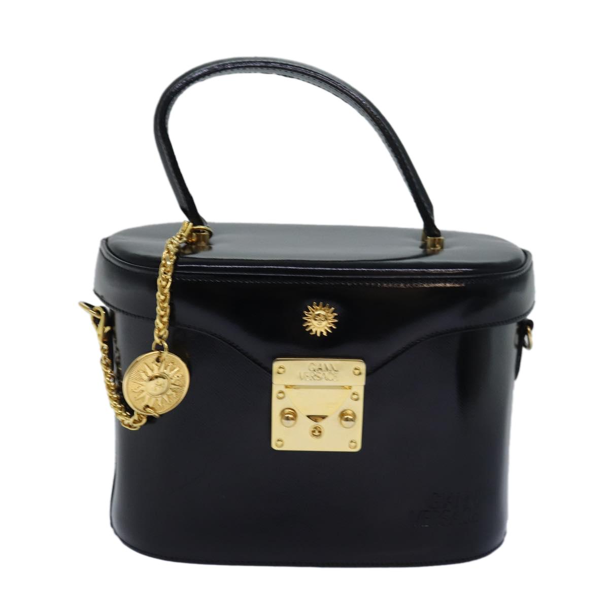 Versace Vanity Leather Clutch Bag (Pre-Owned) in Black | Lyst