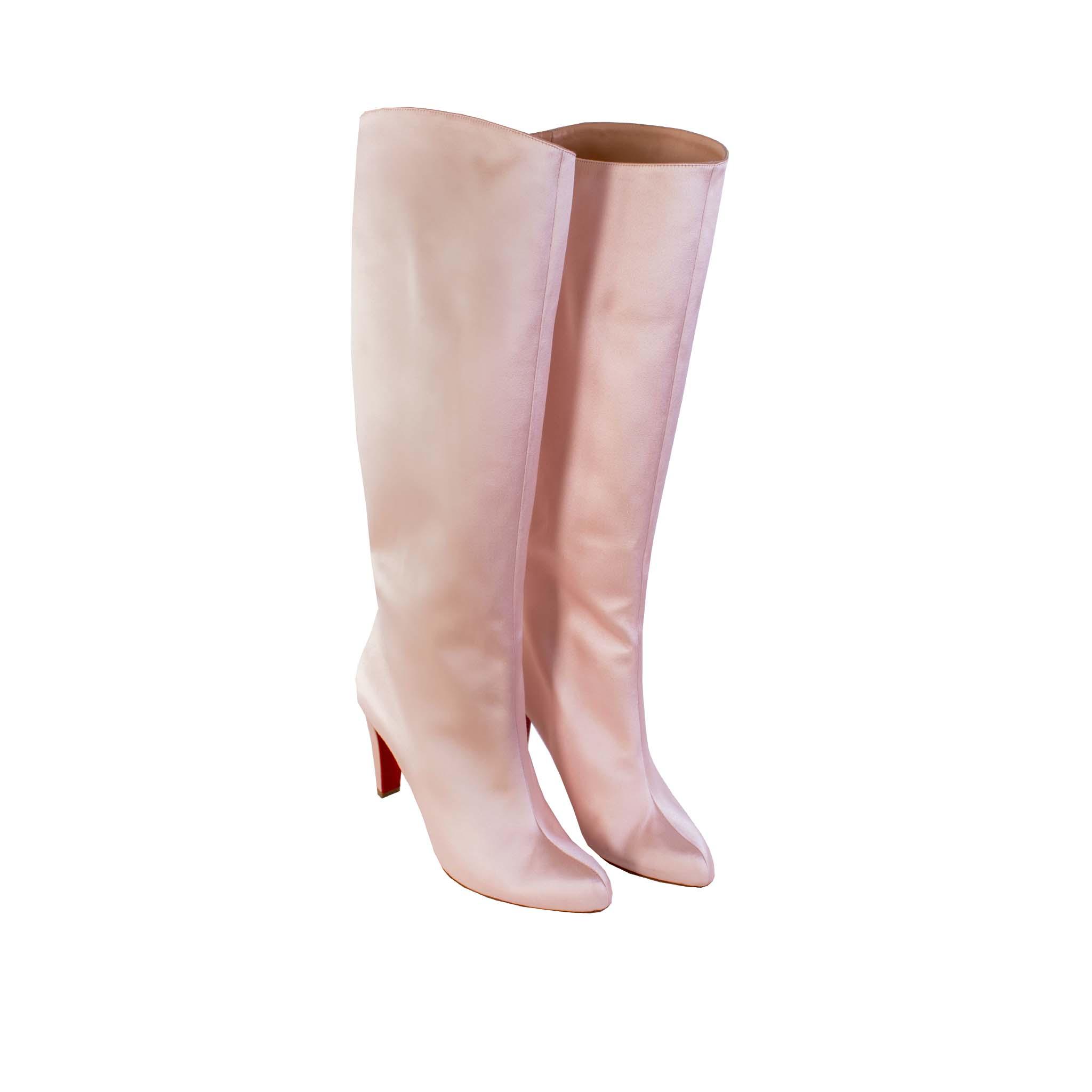 Christian Louboutin Pink Boots