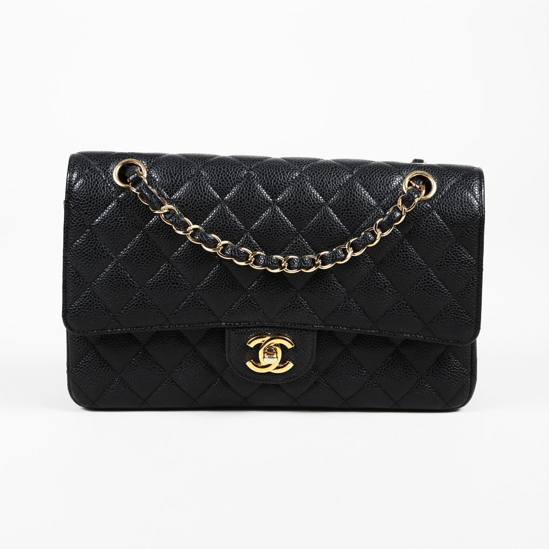 Chanel Classic Caviar Handbag | semashow.com