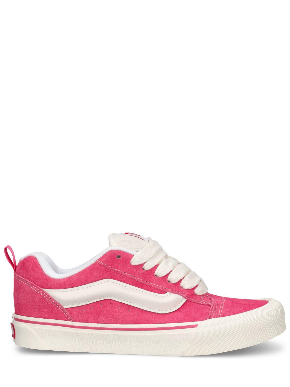 Vans Knu Skool Shoes in Pink | Lyst UK