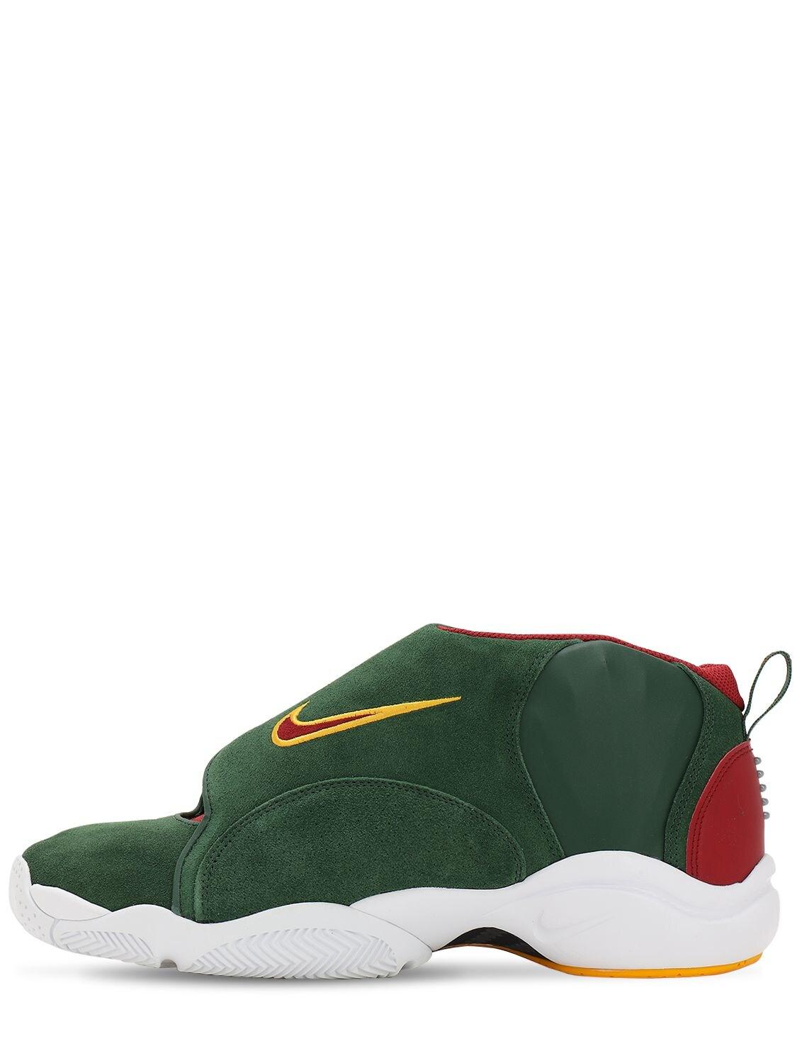 Nike Leather Zoom Gp Gary Payton Sneakers in Green/White (Green) for ...