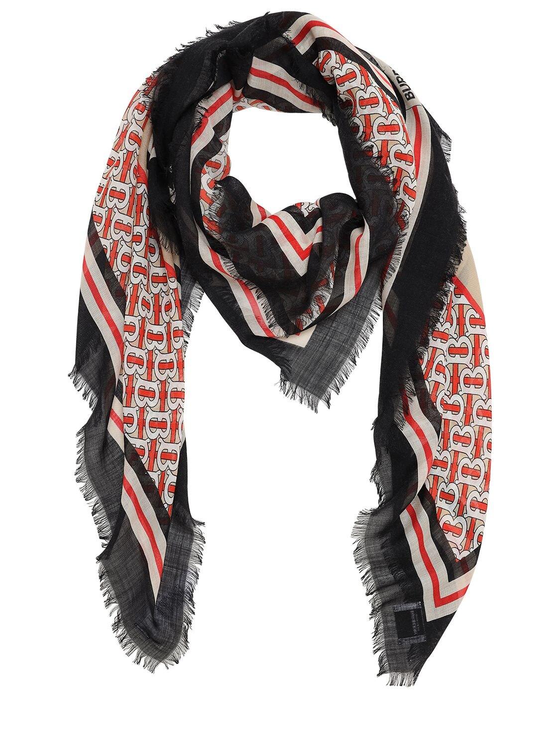 Burberry Scarf Logo