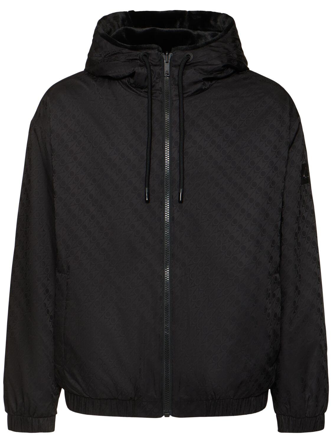 Moose Knuckles Borden Mono Bunny Reversible Jacket in Black for Men | Lyst