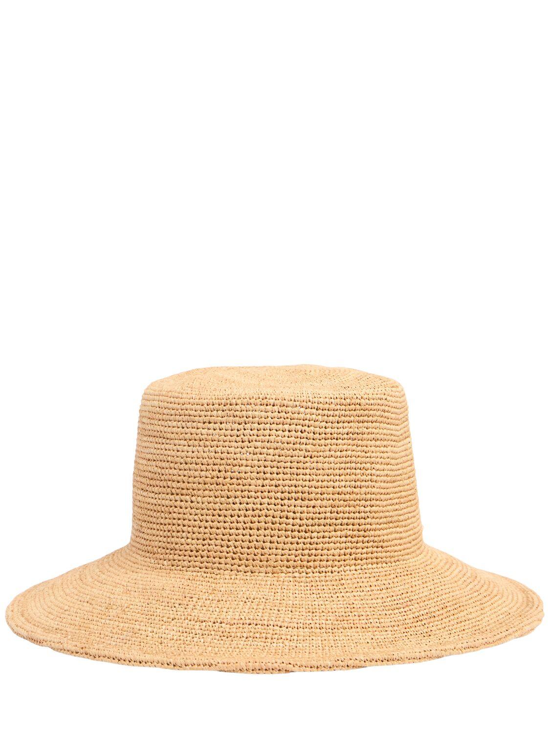 Lack of Color The Inca Wide Bucket Hat in Natural | Lyst