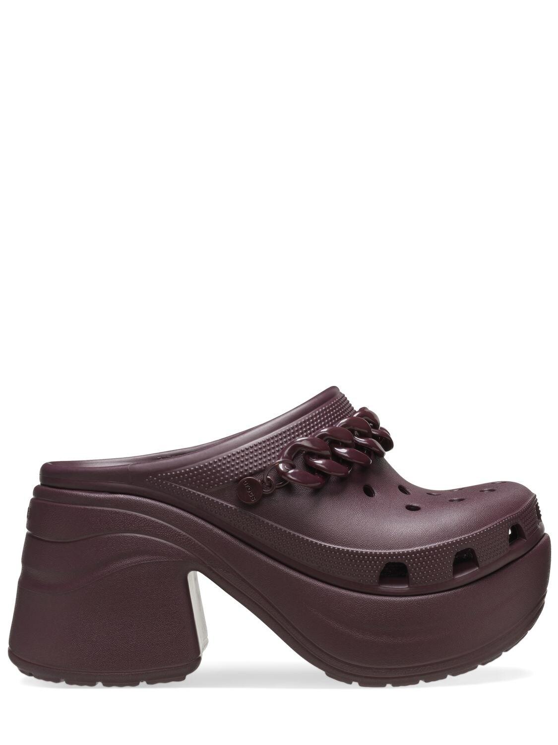Crocs™ Siren Chain Clog; Dark Cherry in Brown | Lyst UK