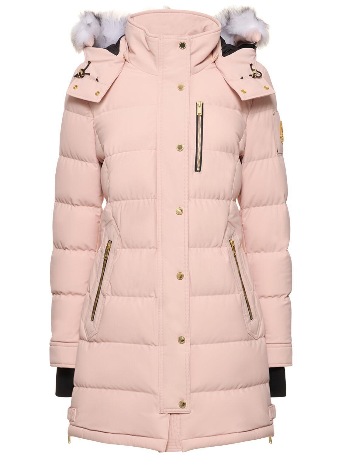 Moose Knuckles Gold Capsule Watershed Down Parka in Pink | Lyst