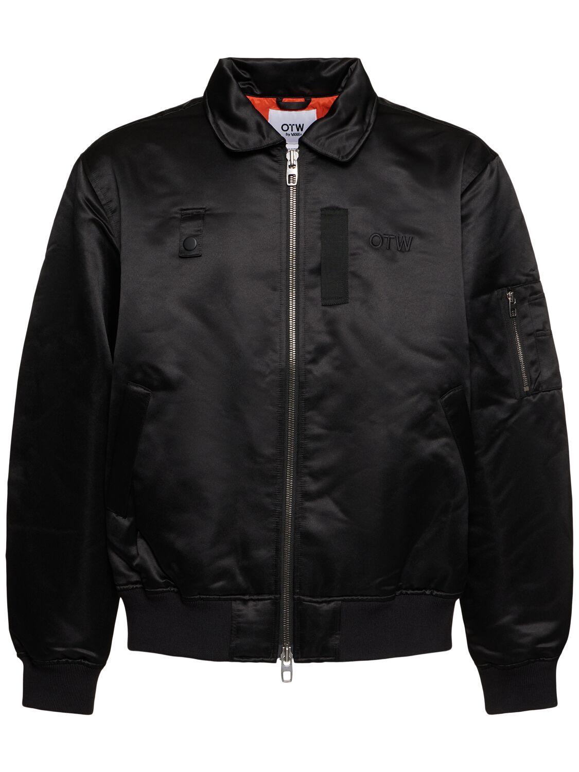 Vans Otw Bomber Jacket in Black for Men Lyst Canada