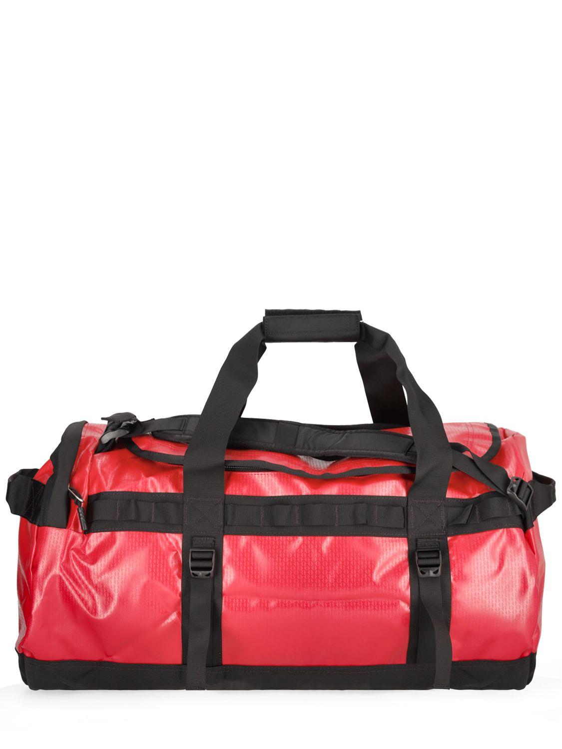 The North Face 71L Base Camp Duffle Bag in Red for Men | Lyst
