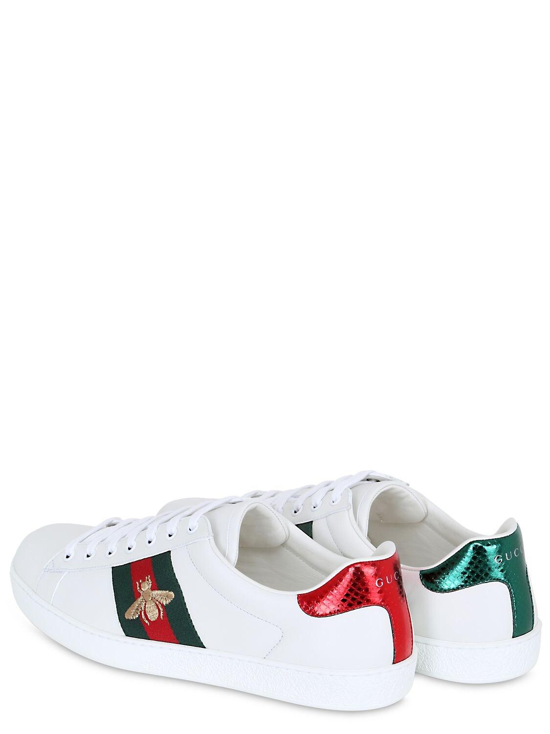 Zapatillas Ace Con Detalles De Abejas Y Estrellas Gucci De, 59% OFF