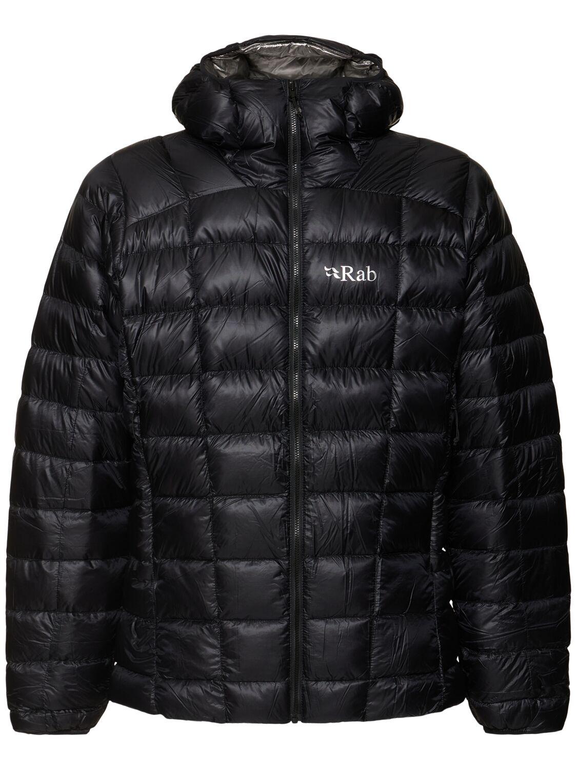 Rab Mythic G Pertex Quantum Down Jacket in Black for Men | Lyst