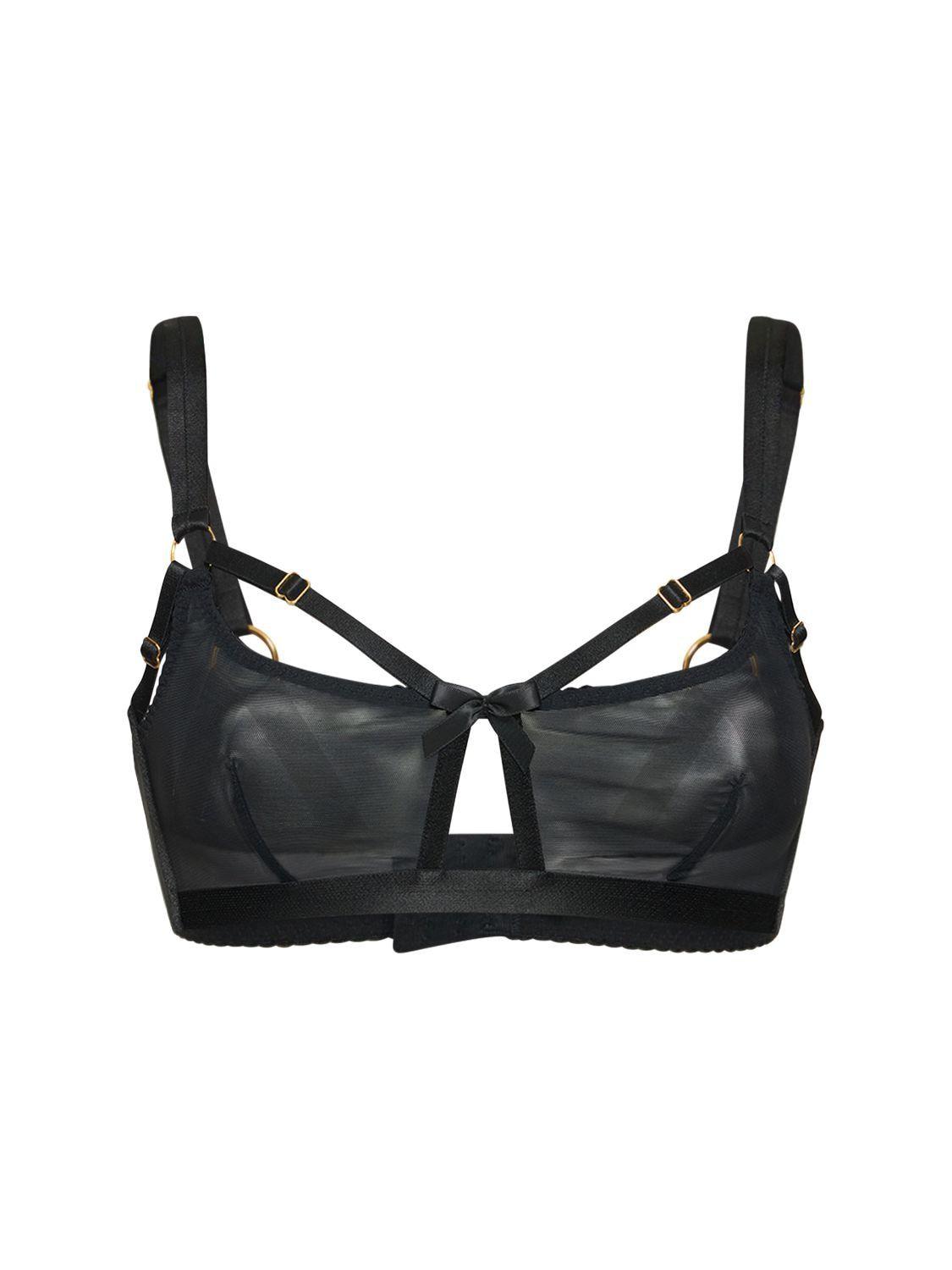 Bordelle Belle Bondage Soft Cup Bra In Black Lyst