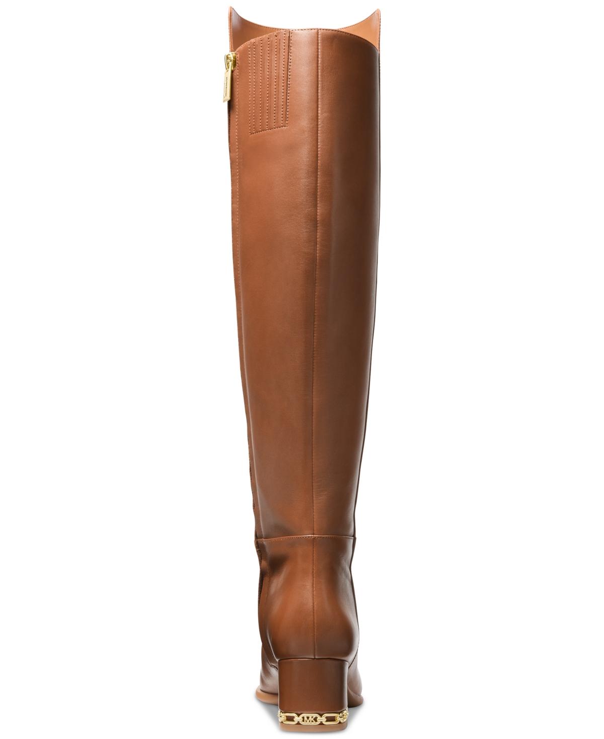 Michael kors walker leather boot store