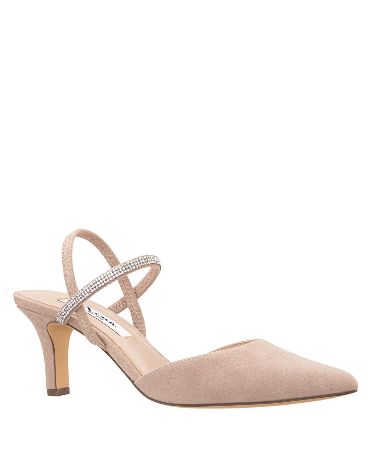 Nina Billie Slingback Evening Pumps in Pink | Lyst