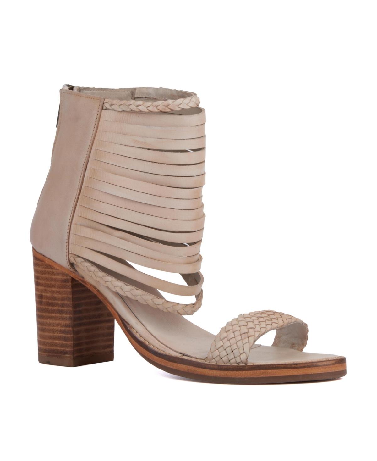 Vintage Foundry Leila Heel Sandal In Brown Lyst