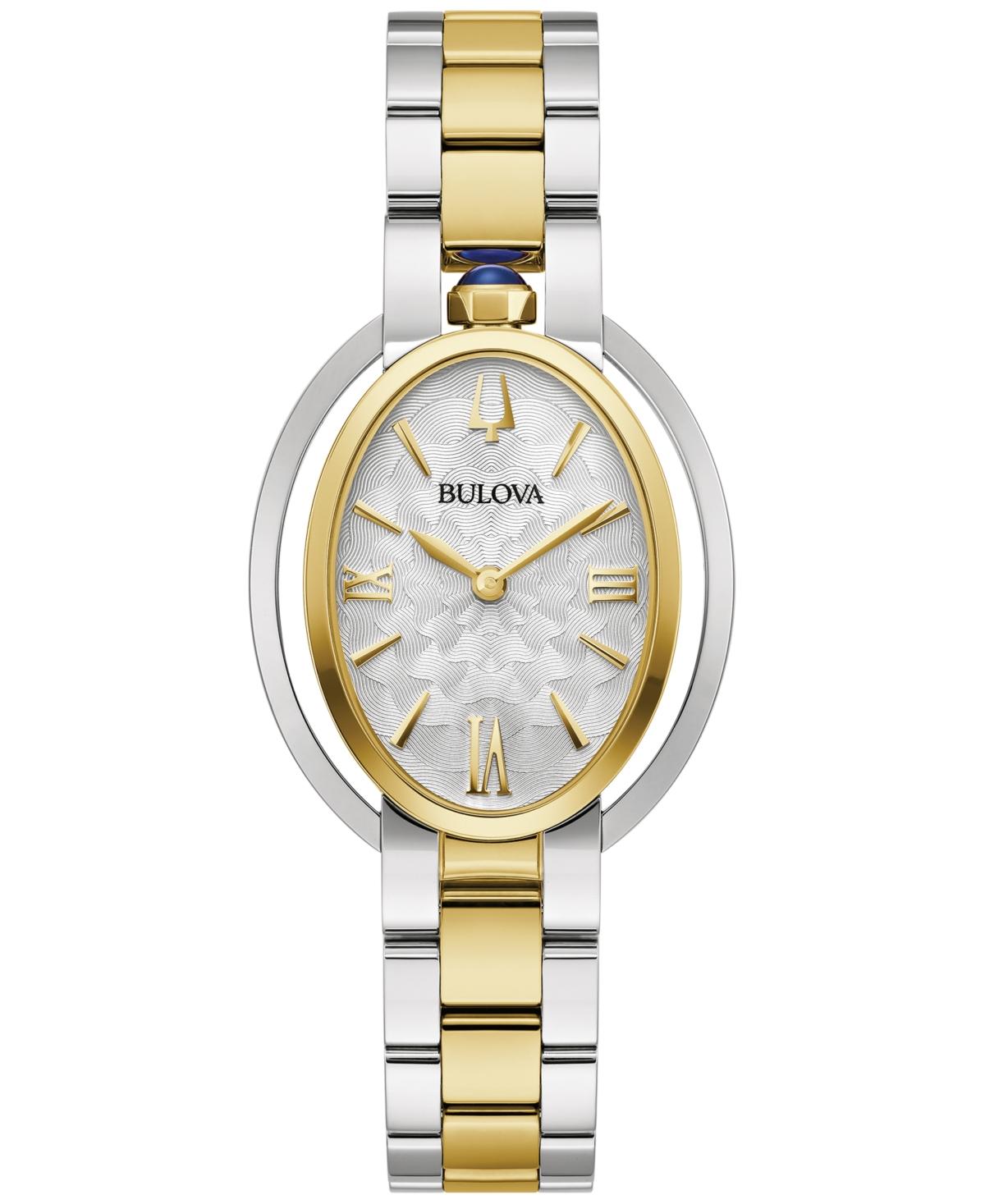 Bulova Rubaiyat Two-tone Stainless Steel Bracelet Watch 29mm in ...