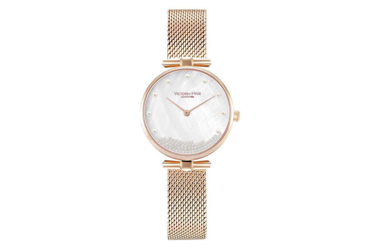 Victoria Hyde London Victoria Hyde Watch Pearl Series in Black | Lyst