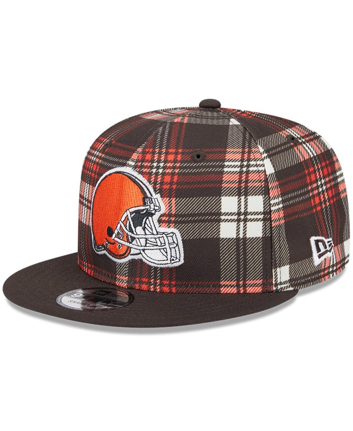 KTZ Cleveland S 2024 Sideline Statement 9fifty Snapback Hat in Brown ...