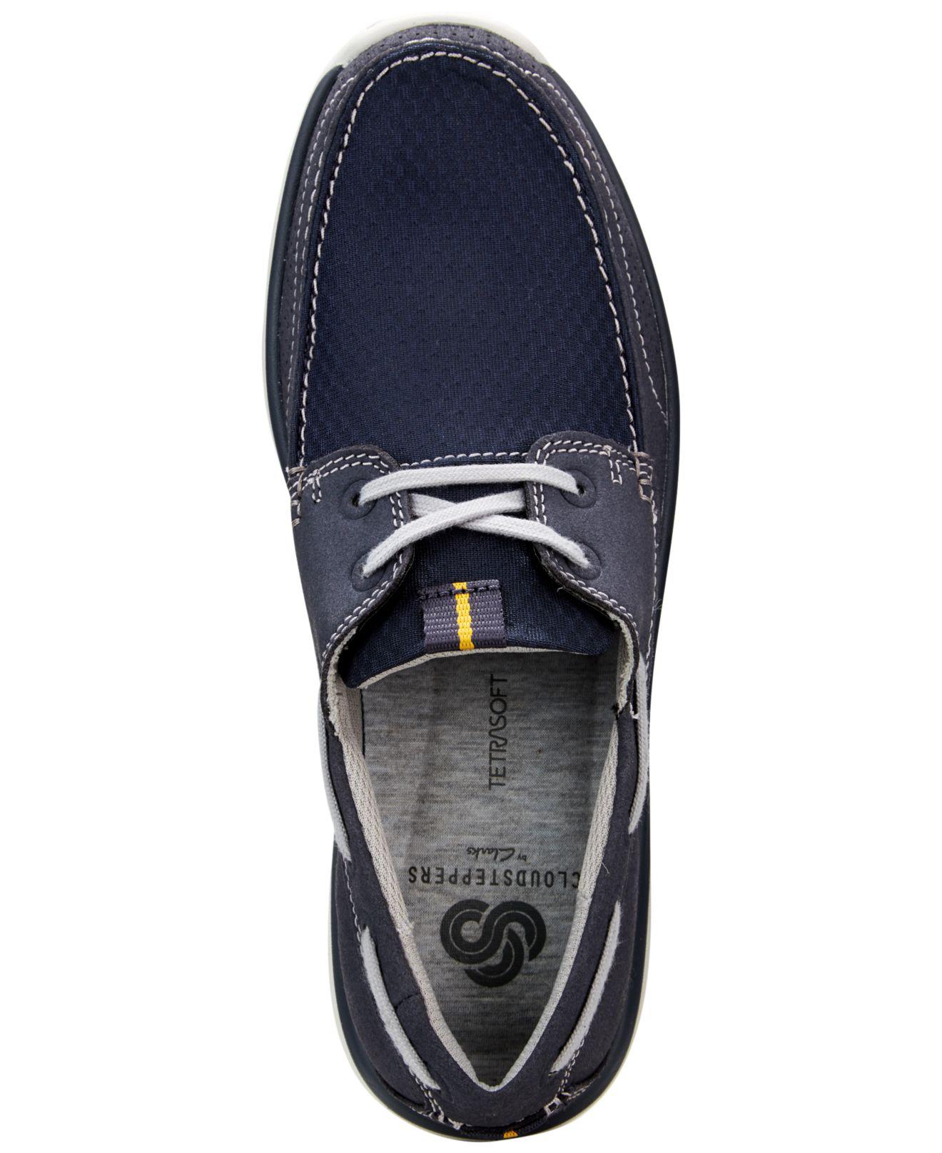 Clarks marus edge boat shoe store
