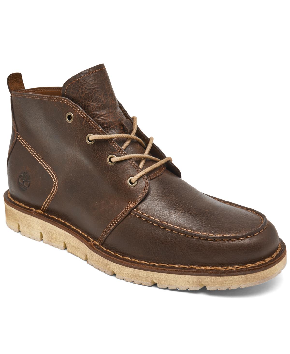 Timberland Westmore Leather Lace-up Casual Moc Toe Boots From Finish ...