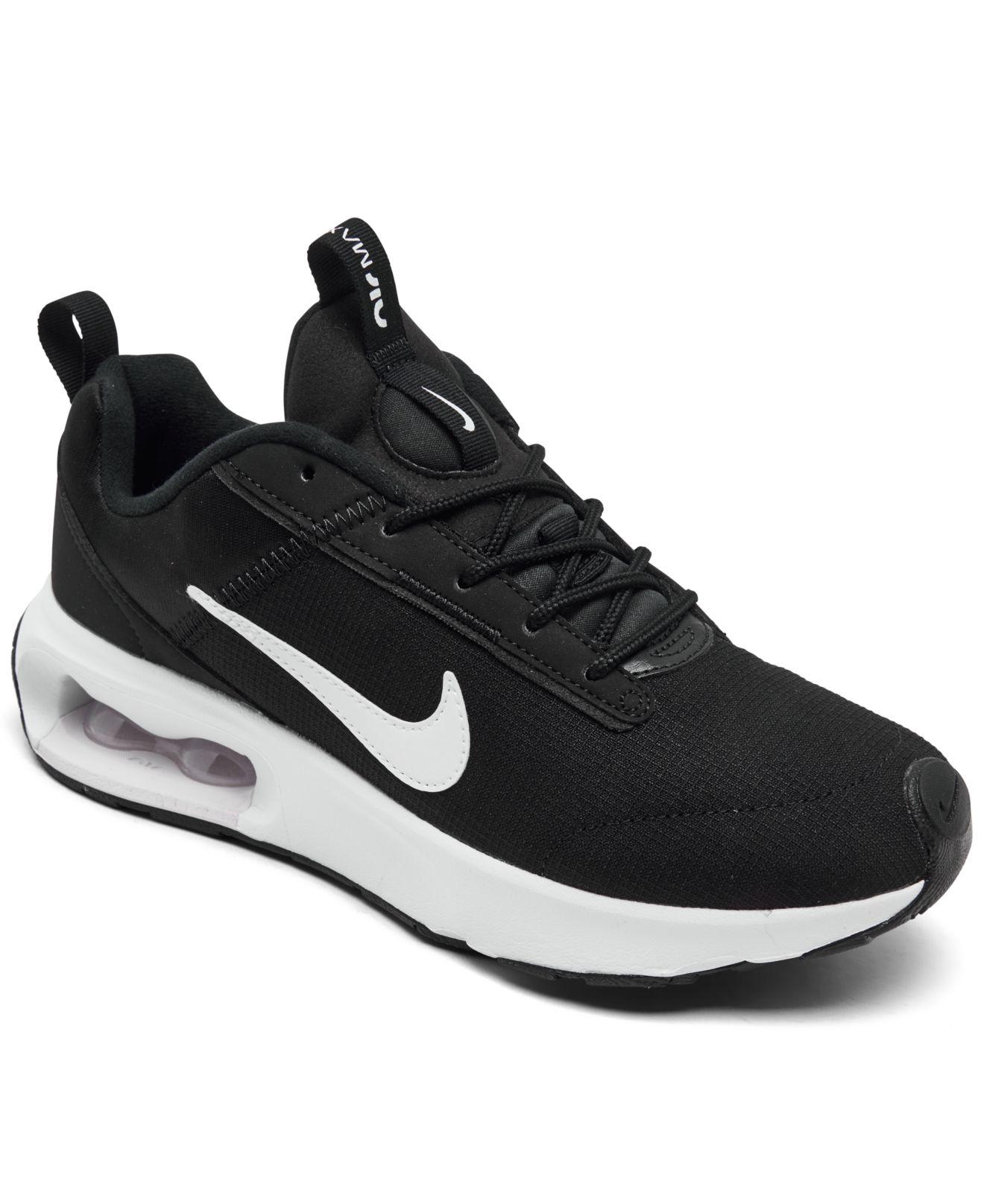 Nike Air Max Intrlk Lite Casual Sneakers From Finish Line In Black Lyst