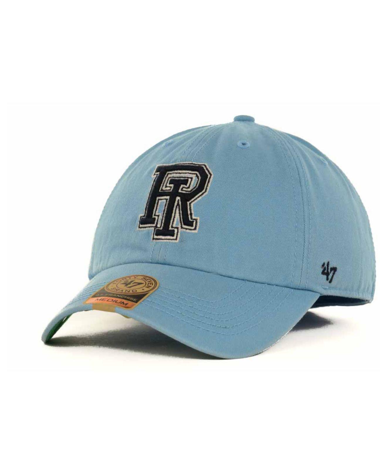 47 Brand Rhode Island Rams Ncaa '47 Franchise Cap in Blue for Men | Lyst