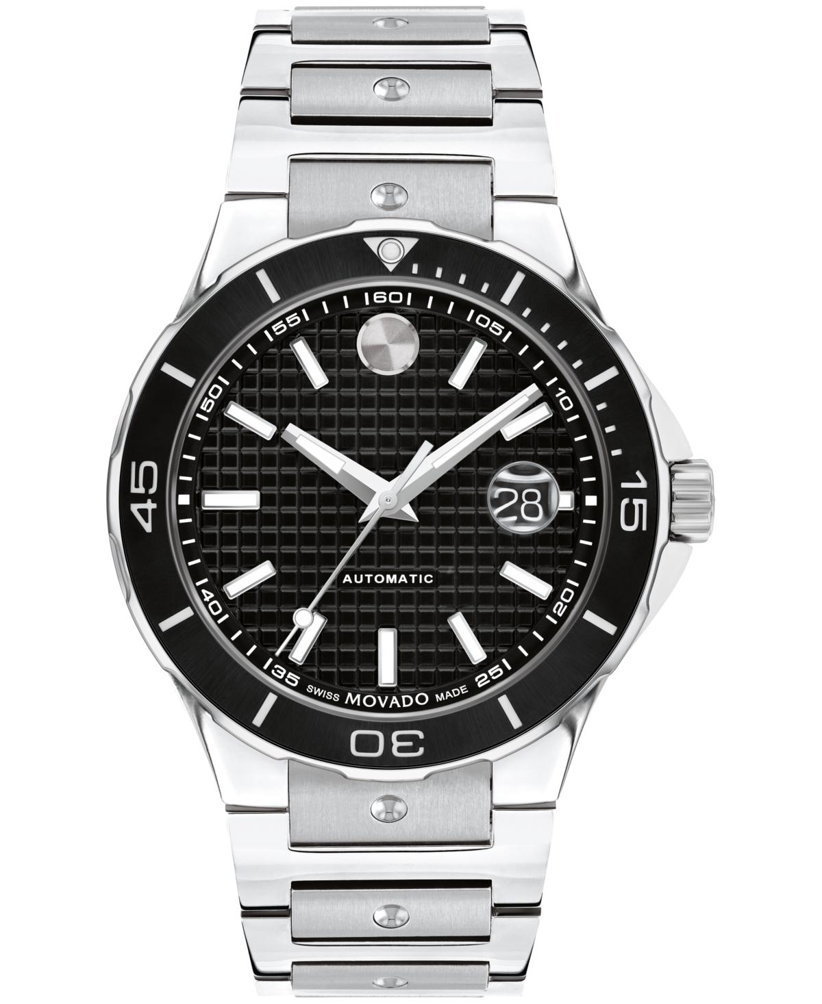 Movado S.e. Diver Swiss Automatic Stainless Steel Watch in Metallic for ...