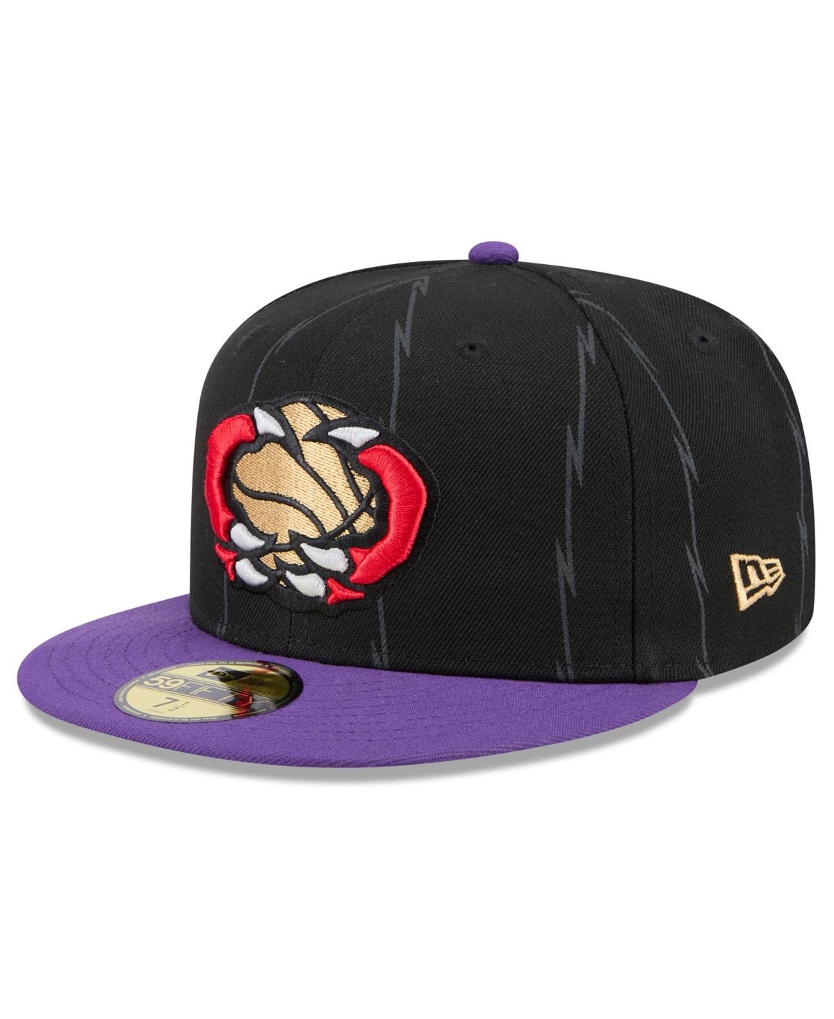 KTZ Toronto Raptors 2024/25 City Edition 59fifty Fitted Hat in Black ...