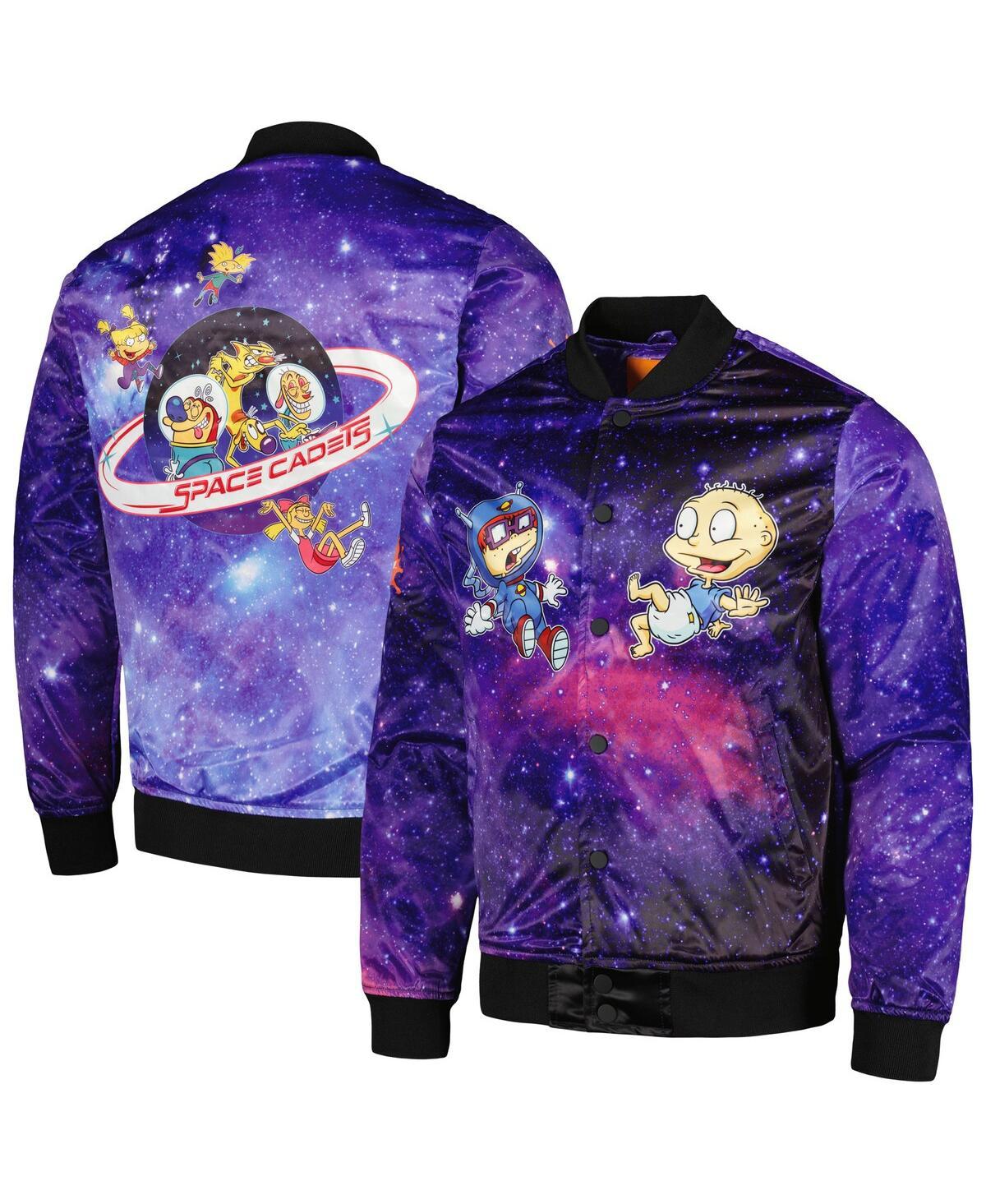 FREEZE MAX Rugrats Nickelodeon Graphic Satin Full-snap Jacket in Blue ...