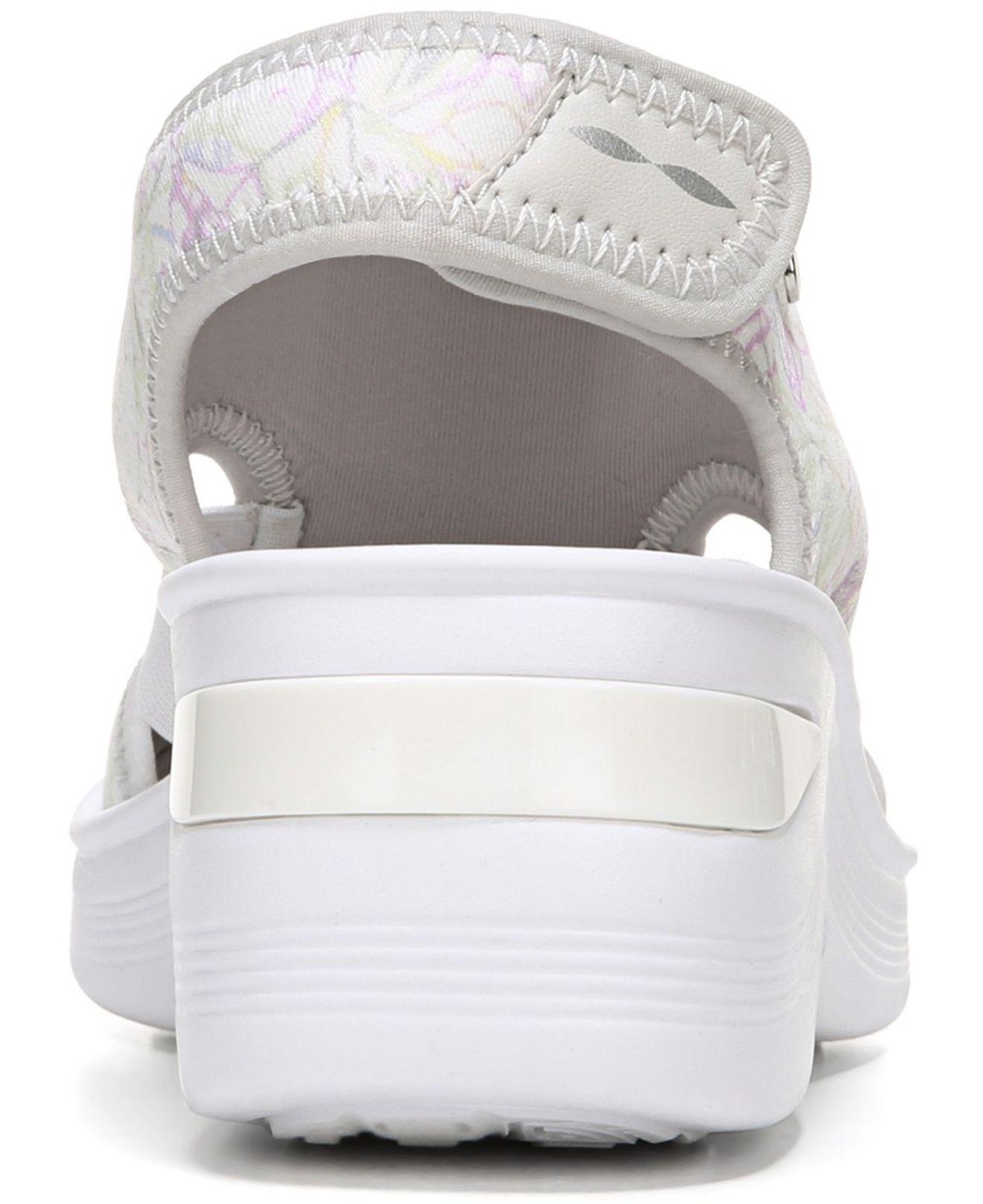 Bzees Dream Wedge Sandals in White - Lyst