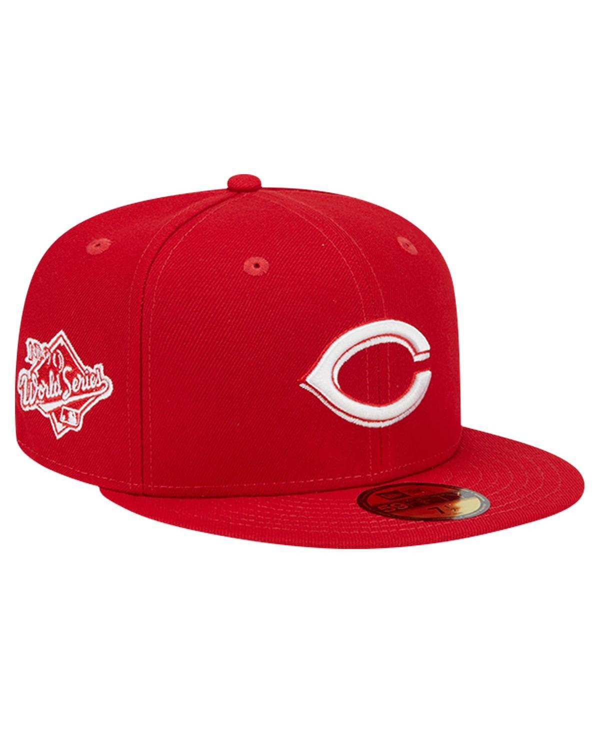 KTZ Cincinnati S Logo 59fifty Fitted Hat in Red for Men | Lyst
