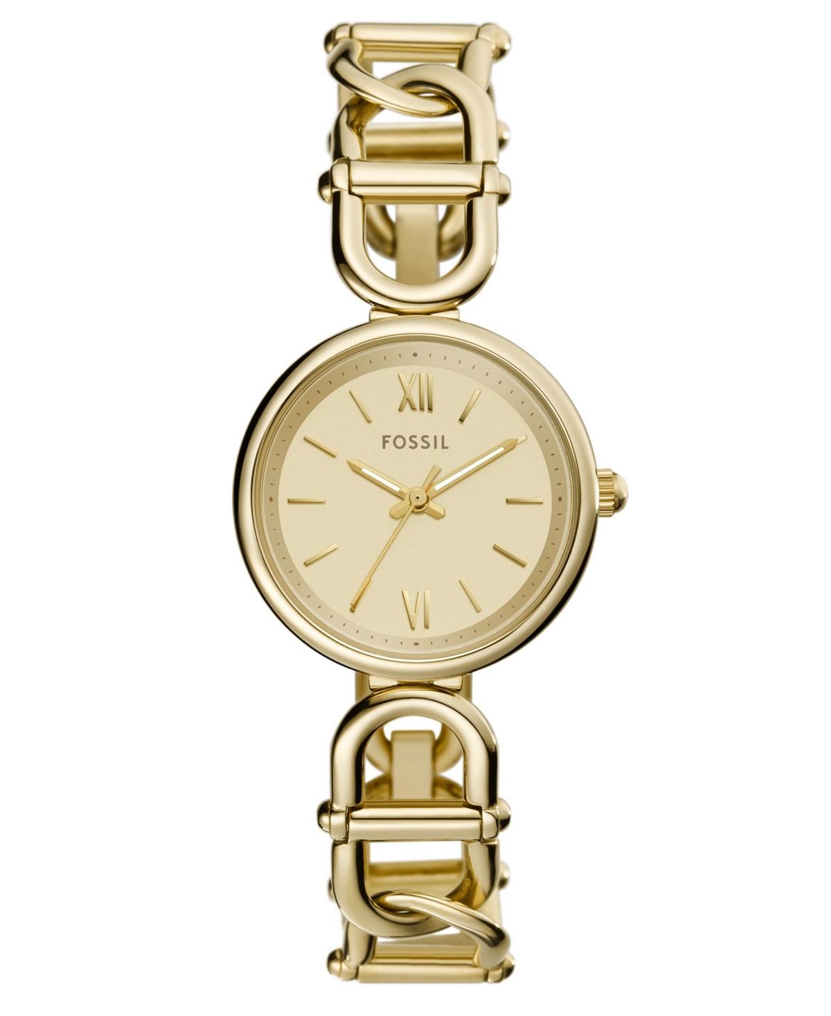 Fossil Mini Carlie Three-hand Rose Gold Stainless Steel Watch in ...