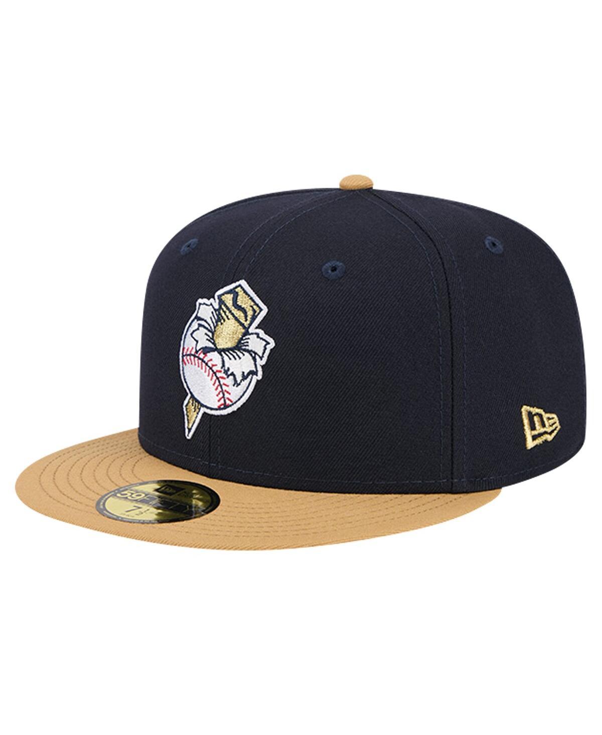 KTZ Omaha Storm Chasers Theme Night Golden Spikes 59fifty Fitted Hat in ...