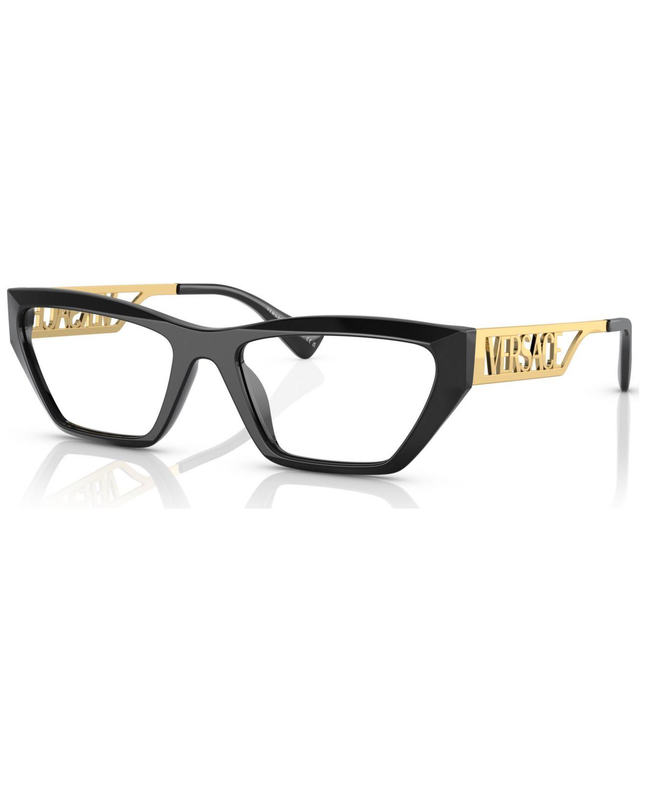 Versace Eyeglasses Ve3327u 55 In Metallic Lyst