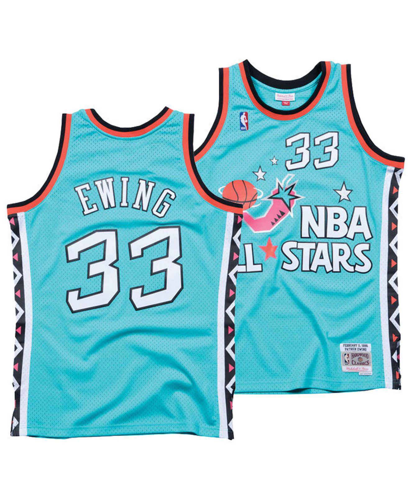 Mitchell And Ness Synthetic Patrick Ewing Nba All Star 1996 Swingman