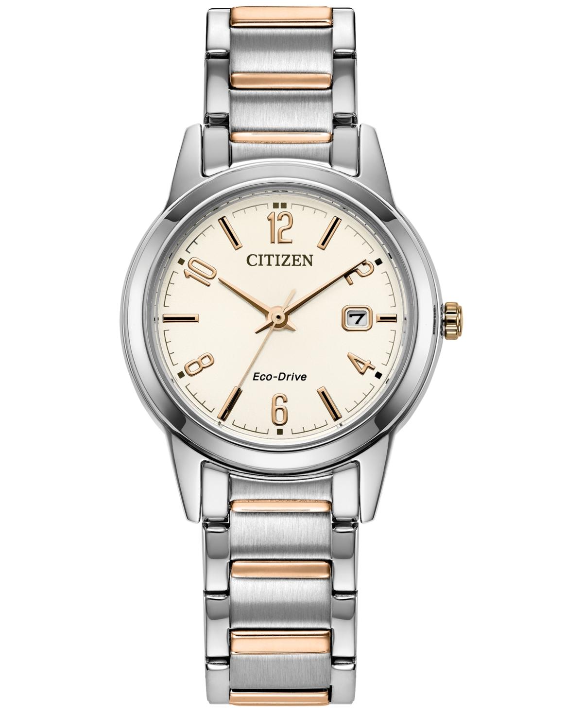Citizen Eco-drive Two-tone Stainless Steel Bracelet Watch 29mm in ...