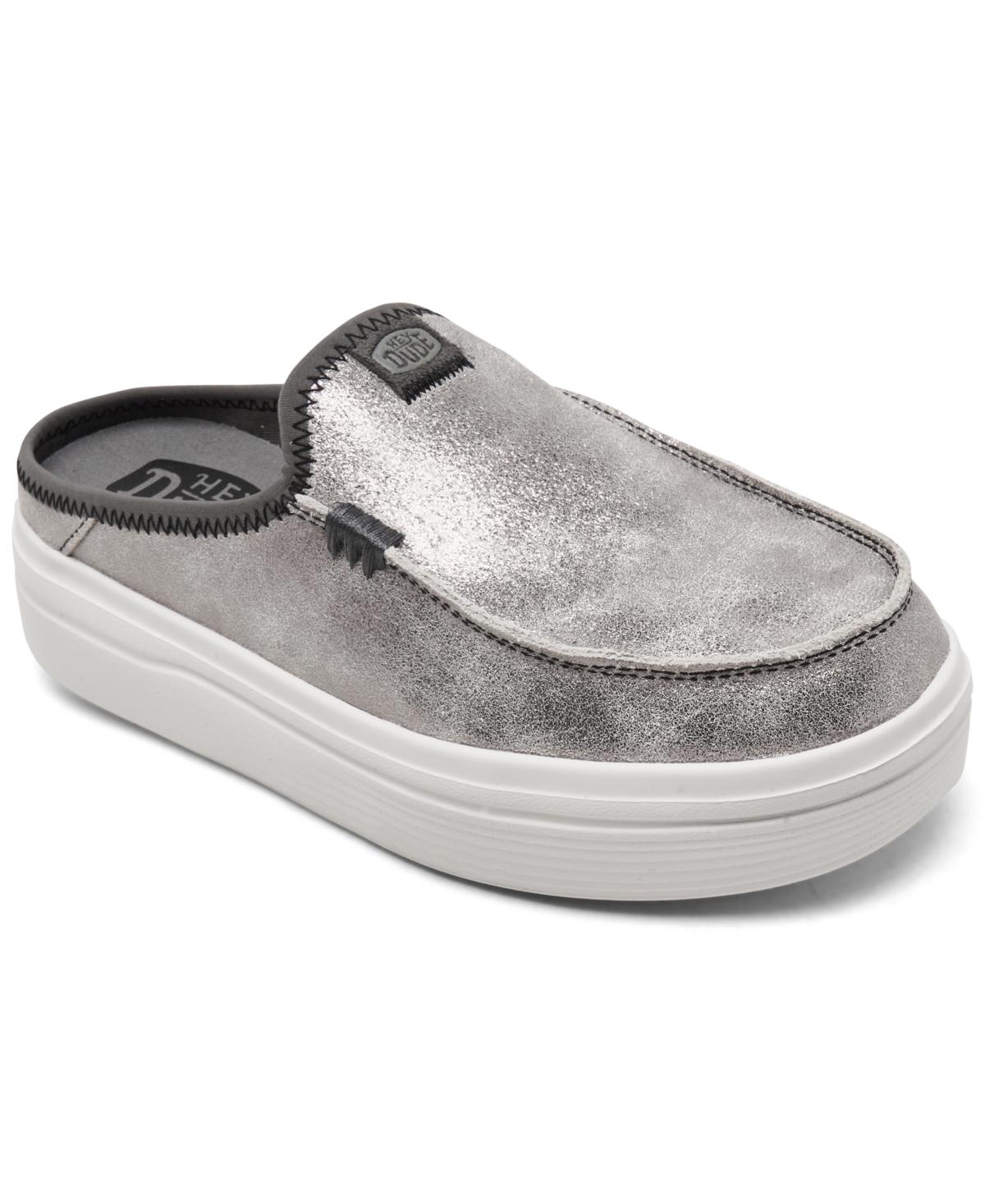 HEYDUDE Austin Lift Classic Casual Sneakers From Finish Line in Gray | Lyst