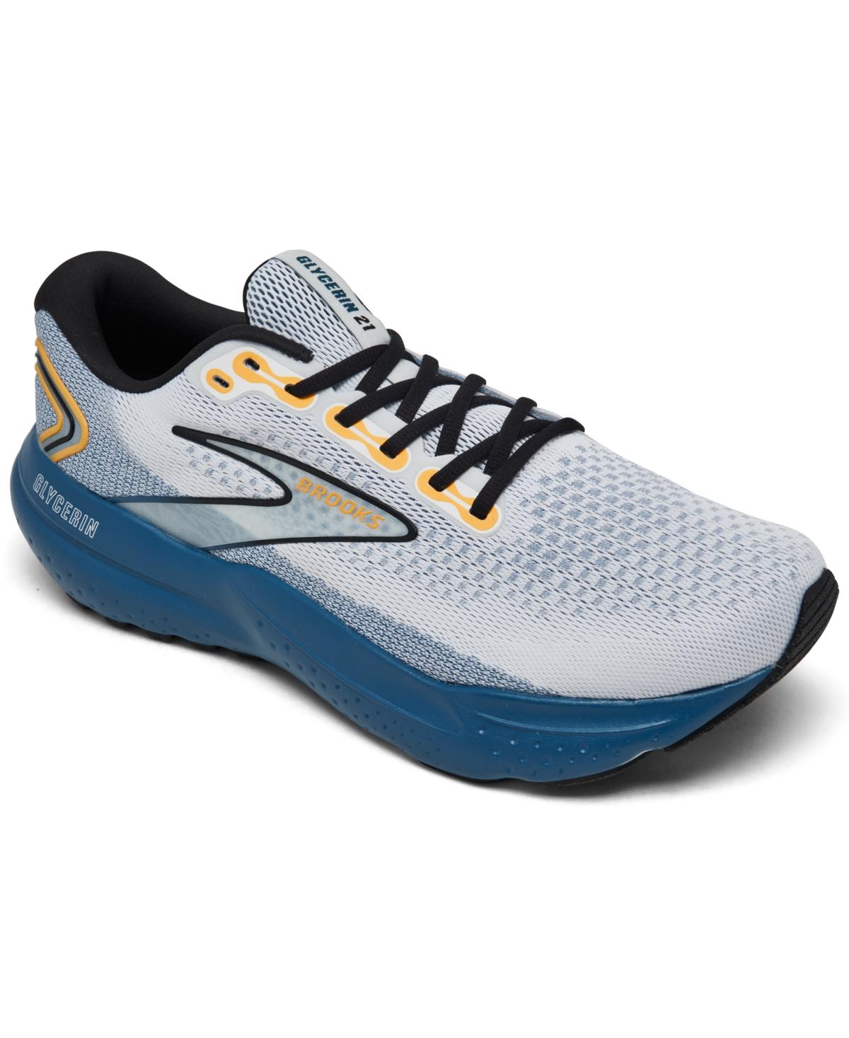 Brooks Glycerin 21 Running Sneakers From Finish Line in Blue for Men | Lyst