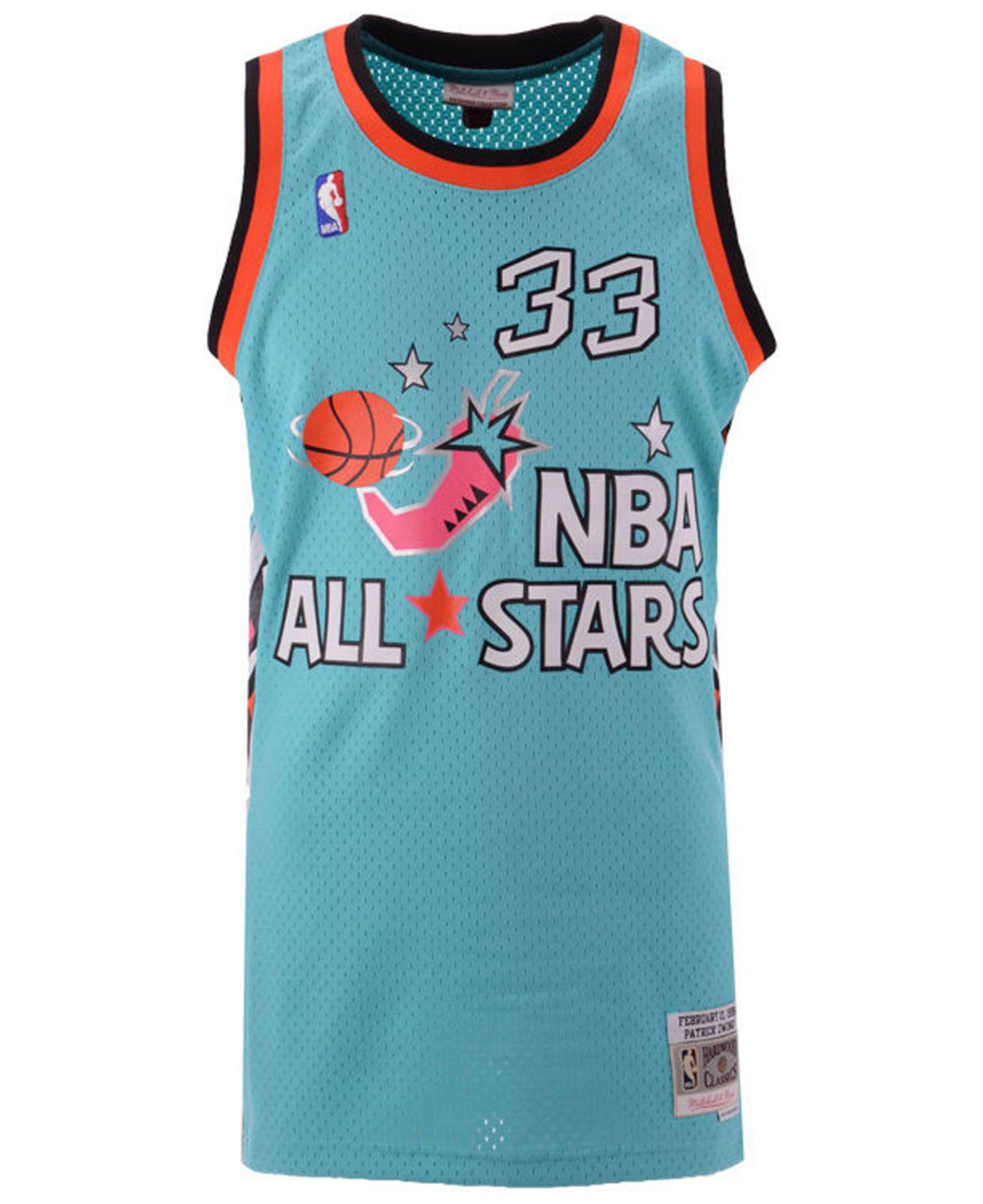 Mitchell And Ness Synthetic Patrick Ewing Nba All Star 1996 Swingman