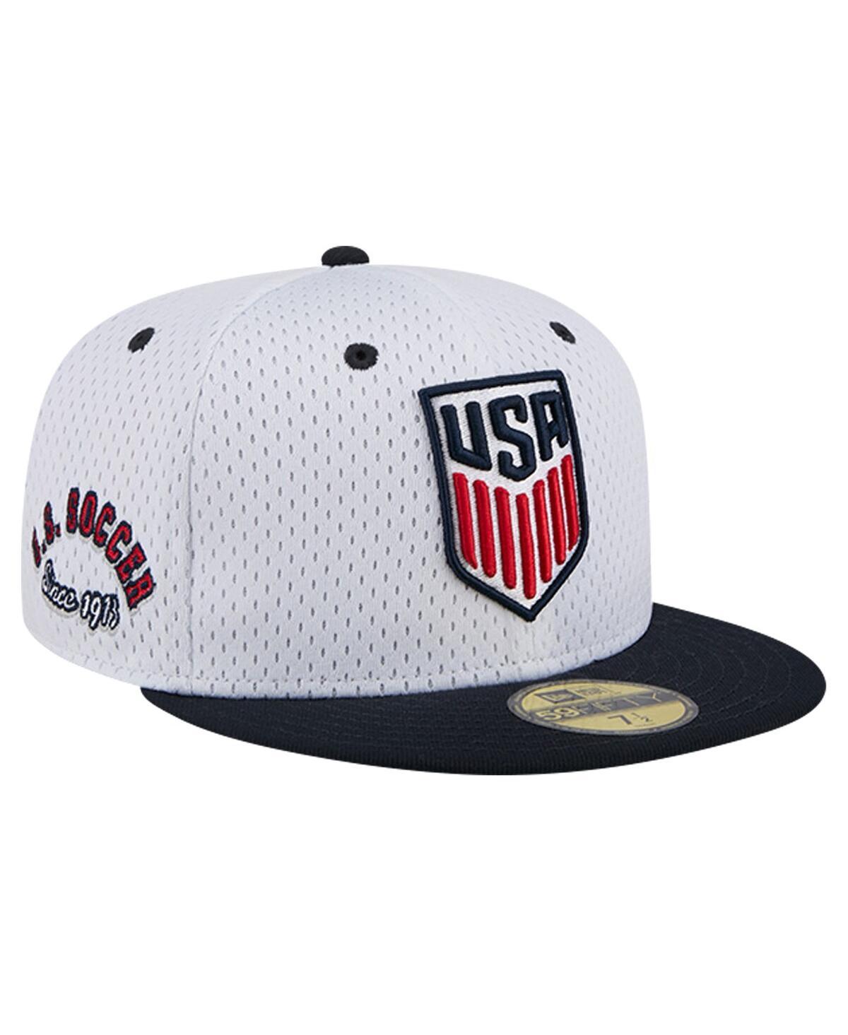 Ktz Usmnt Throwback Mesh 59fifty Fitted Hat In Blue For Men Lyst
