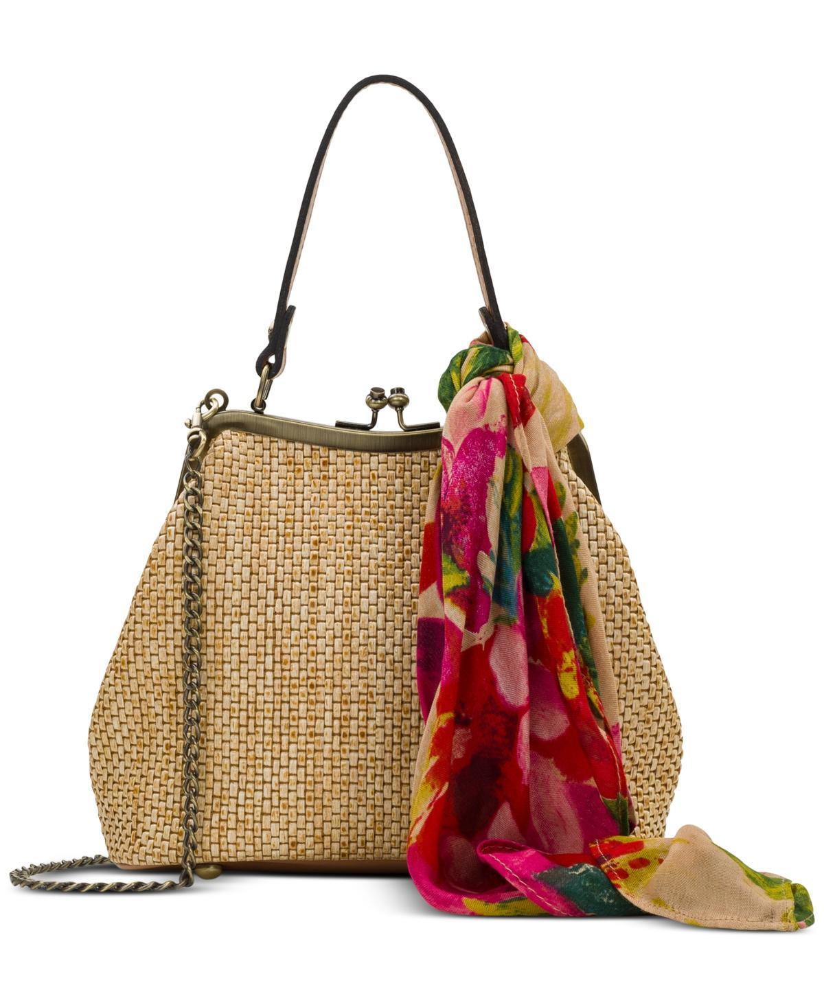 Patricia Nash Laureana Small Raffia Frame Bag | Lyst