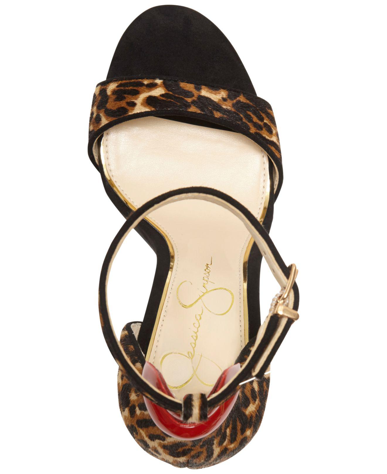 Jessica Simpson Leopard Pumps