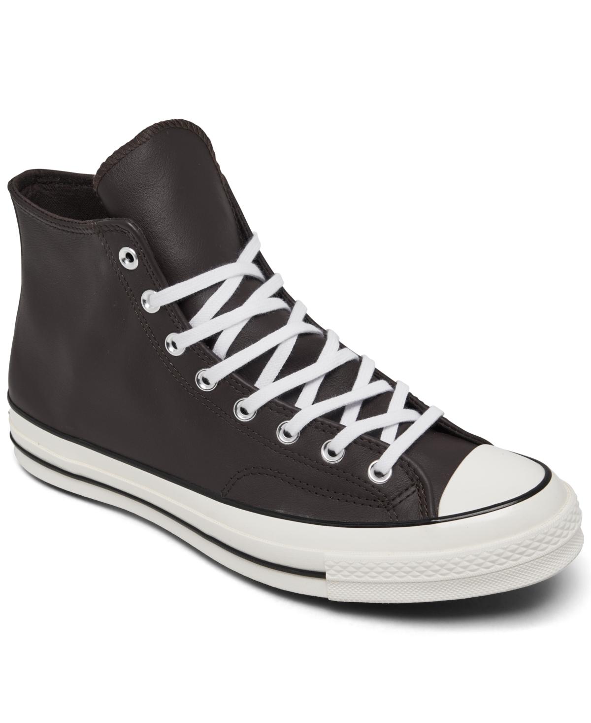 Converse Chuck 70 Leather High Top Casual Sneakers From Finish Line in ...