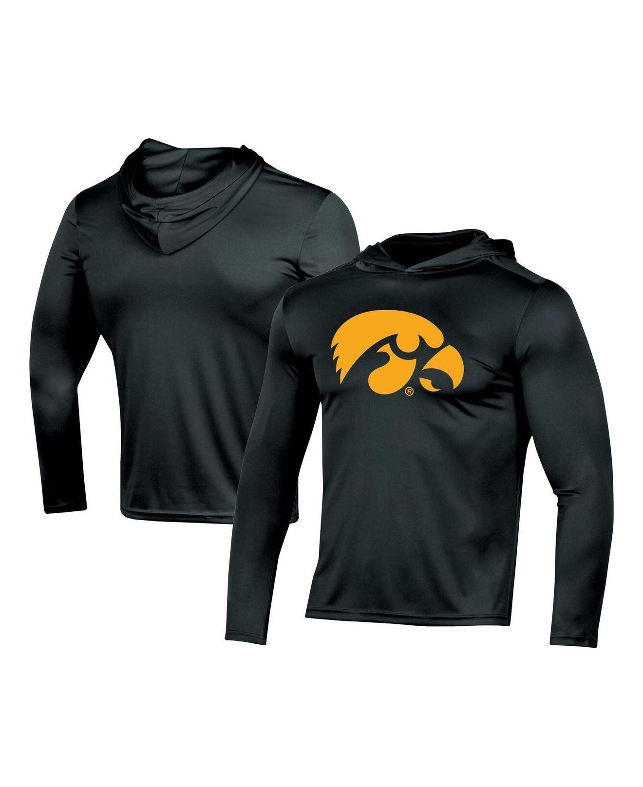 Black Iowa Hawkeyes Logo